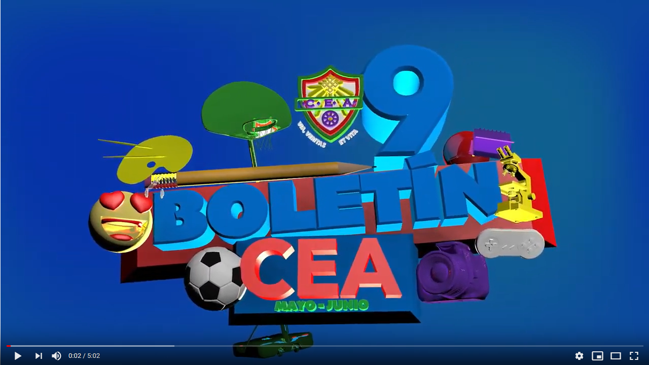 Boletin CEA #9 – Centro Escolar Aparicio