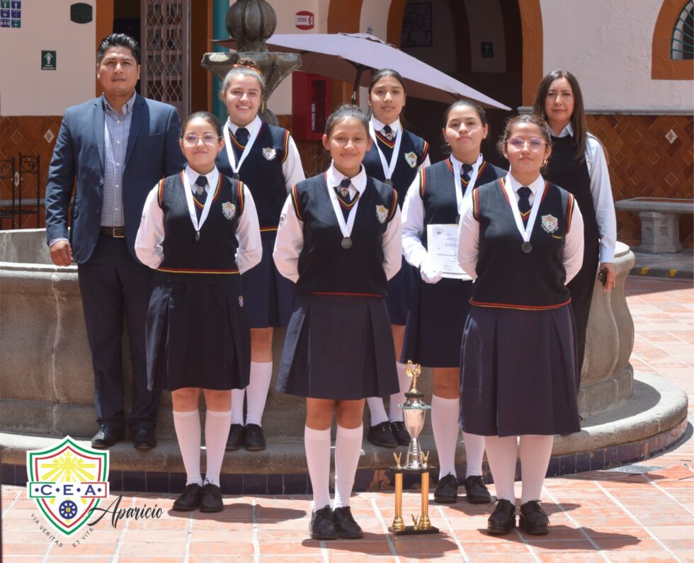 Campeonas Concurso de Escolta 2023|Centro Escolar Aparicio